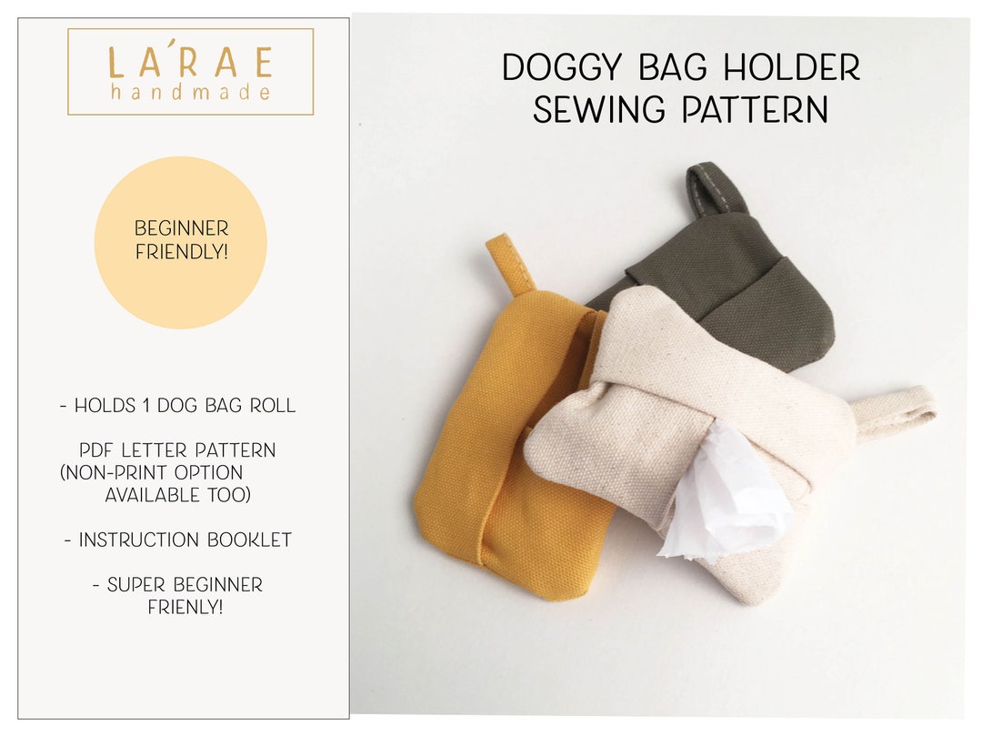 Doggy Bag Holder Easy Sewing Pattern - Etsy