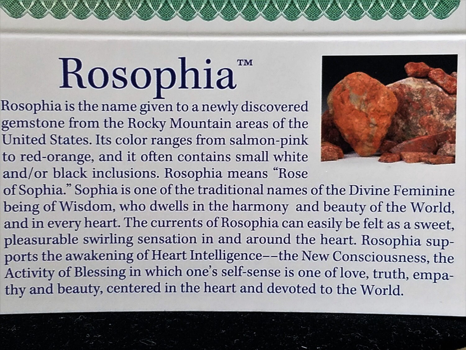 Rosophia Stone/Raw Stone/Healing Stone | Etsy