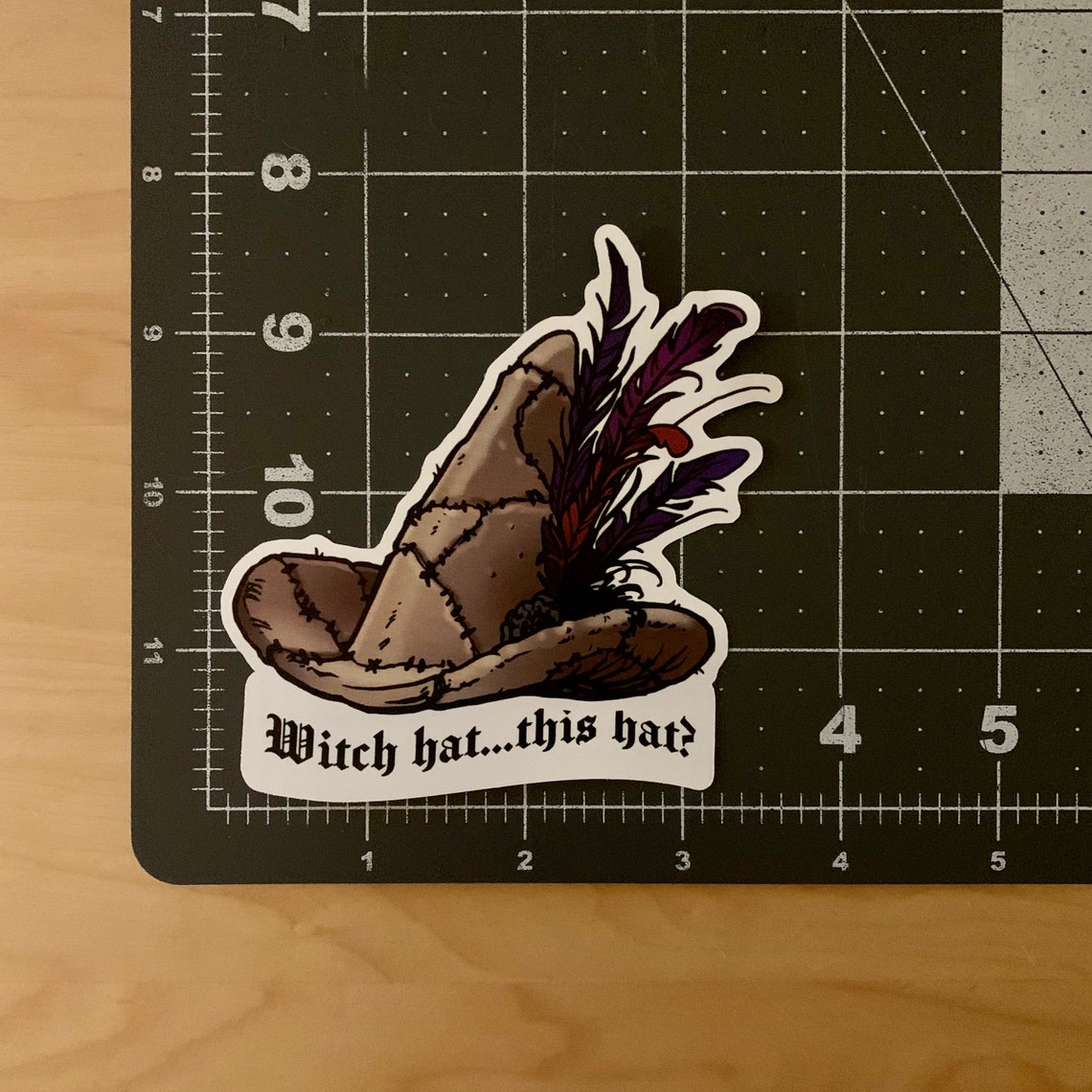 What We Do in the Shadows Vinyl Sticker or Magnet - Laszlo - "witch Hat ...