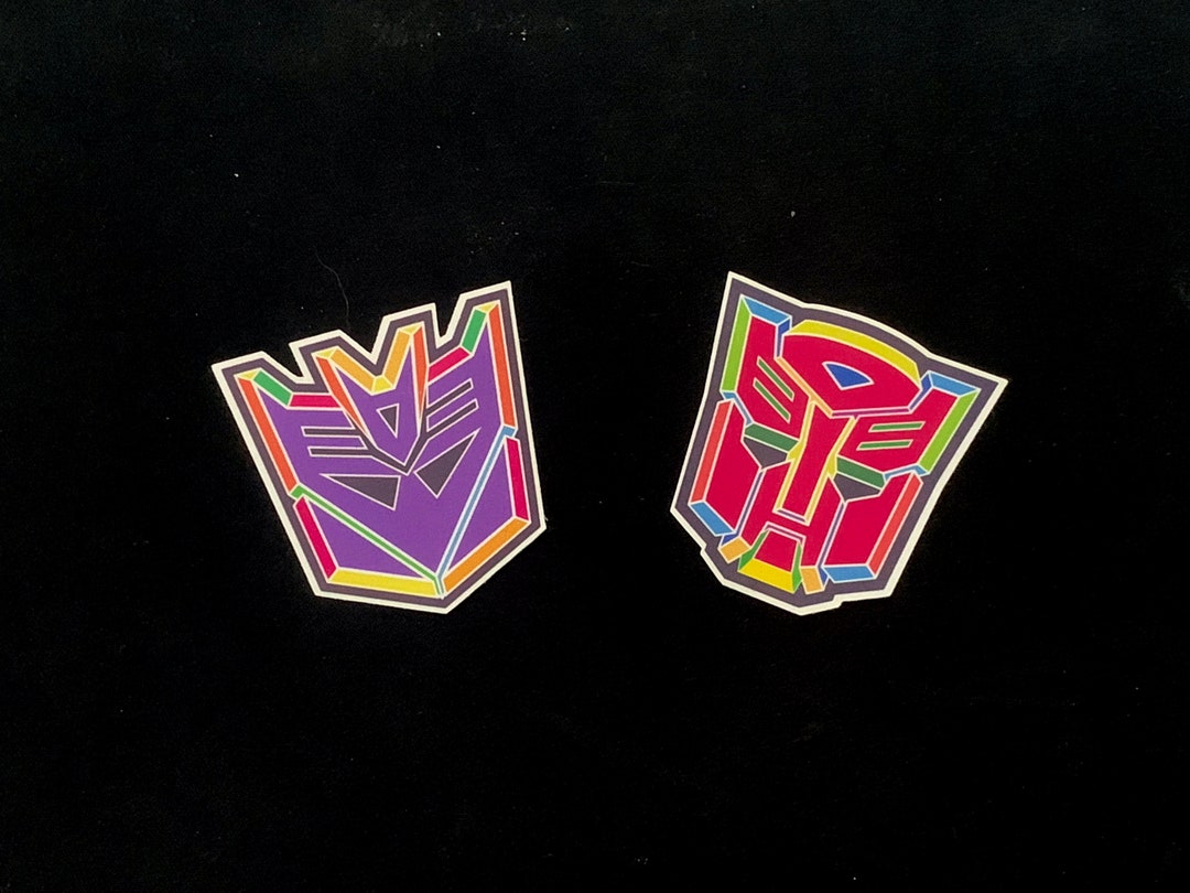 Transformer Pride! Stickers or Magnets - SMALL- Set of 2 - Etsy