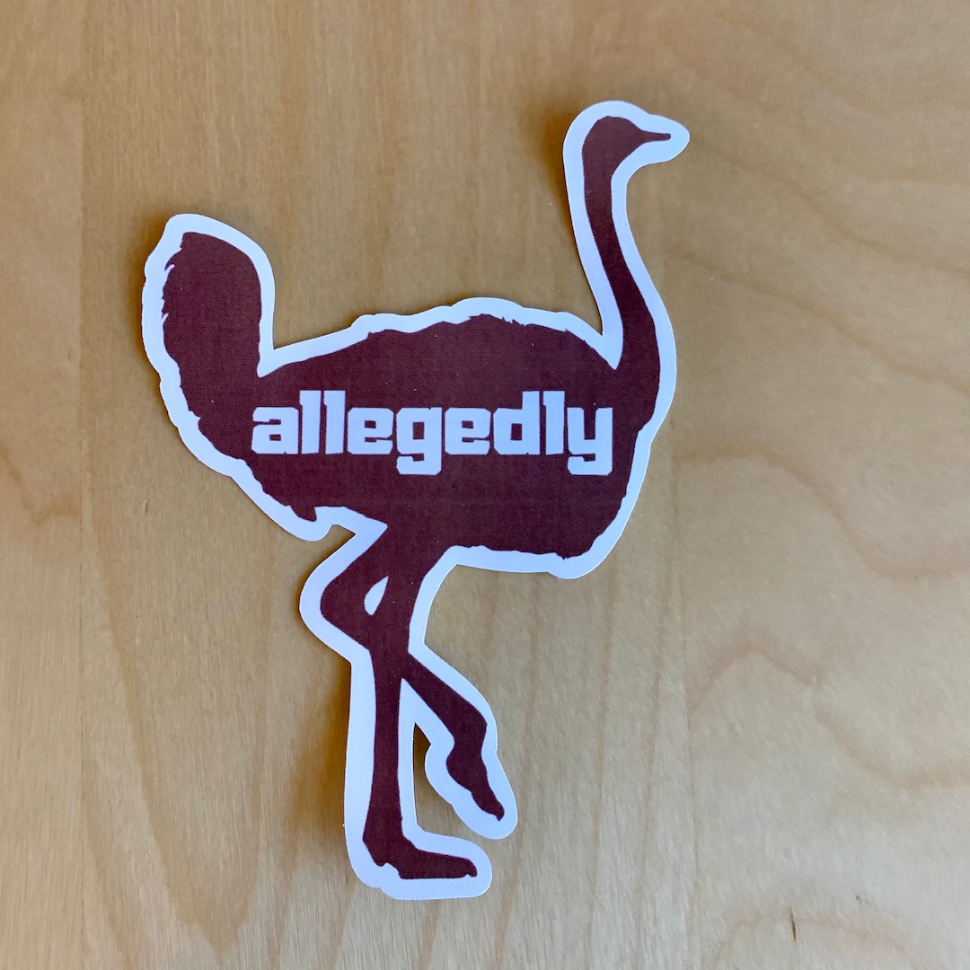 Letterkenny Vinyl Sticker or Magnet Allegedly - Etsy