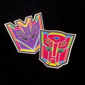 Transformer Pride! Stickers or Magnets - SMALL- Set of 2 - Etsy