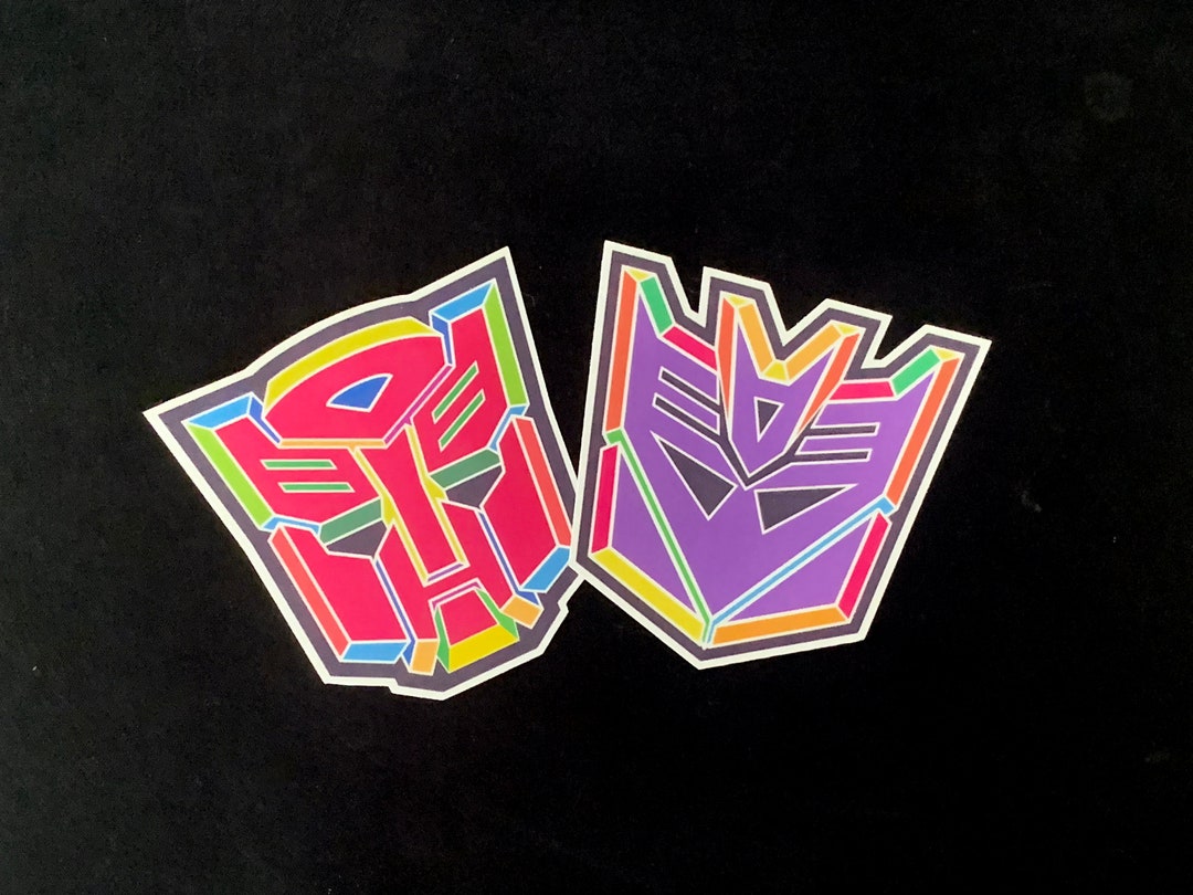 Transformer Pride! Stickers or Magnets - LARGE- Set of 2 - Etsy