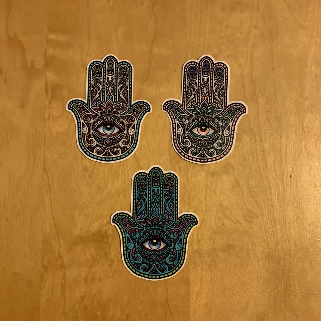 Hamsa Vinyl Sticker or Magnet 2.5 X 3 - Etsy