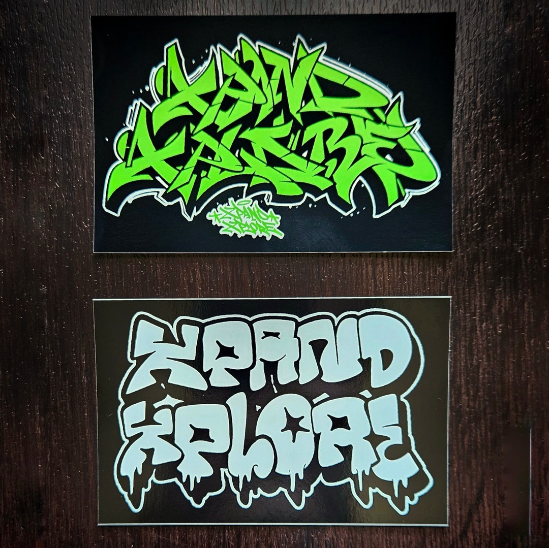 Xpand Xplore Graffiti Sticker Pack - Etsy