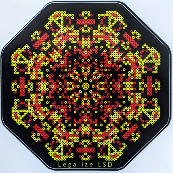 Legalize LSD Sticker | Etsy