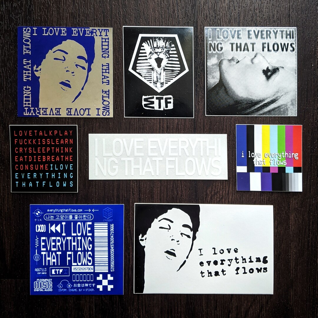 Everything That Flows Sticker Pack - Etsy