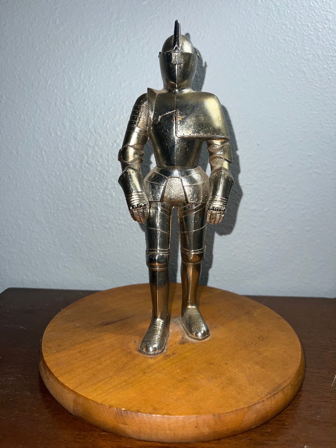 Tabletop Metal Suit of Armor Lighter Medieval Knight - Etsy