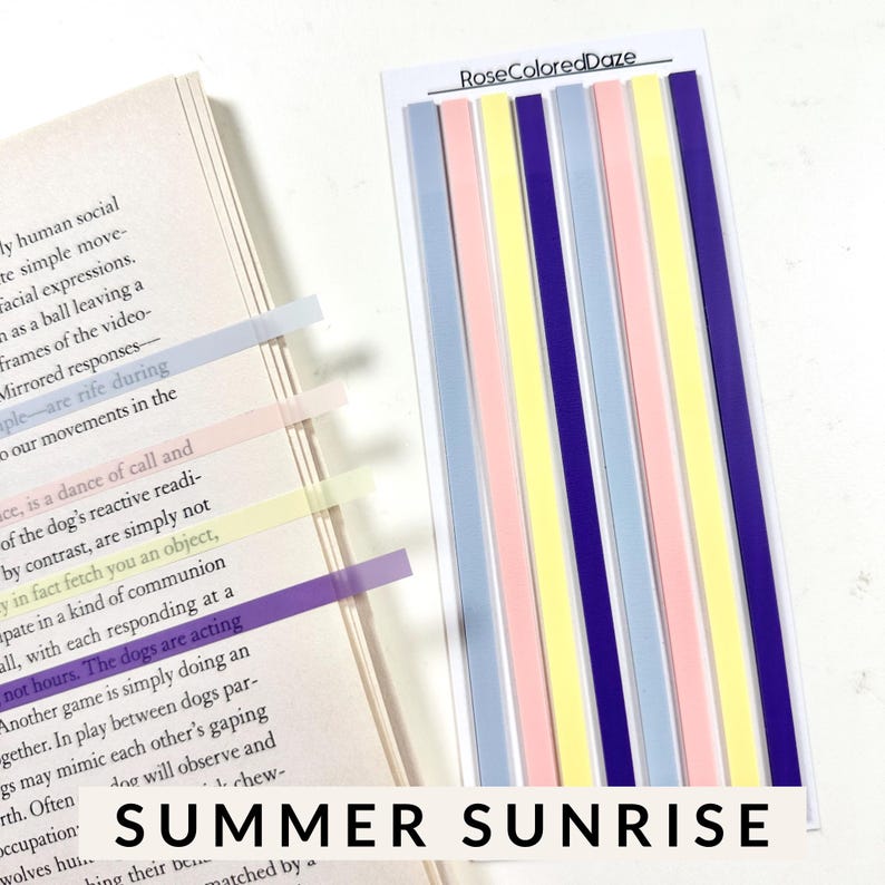 Highlight Strips - Summer Fun Collection - Etsy