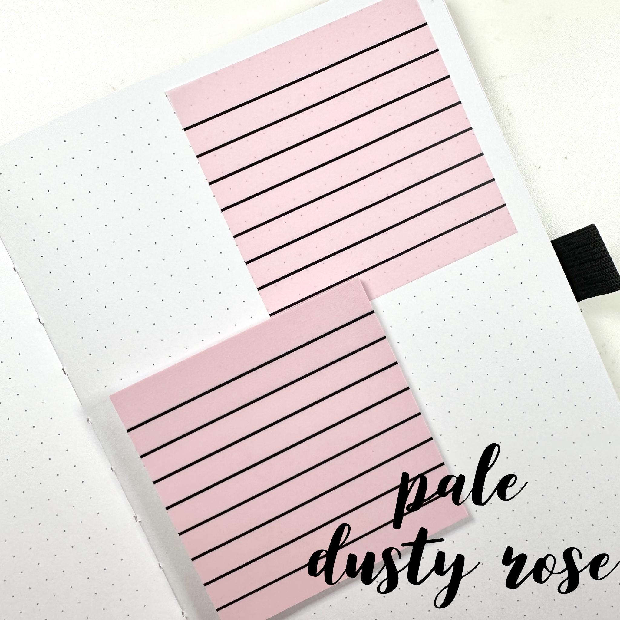 Translucent Sticky Notes - 3x3" Lined - Fall Romance Collection - Etsy