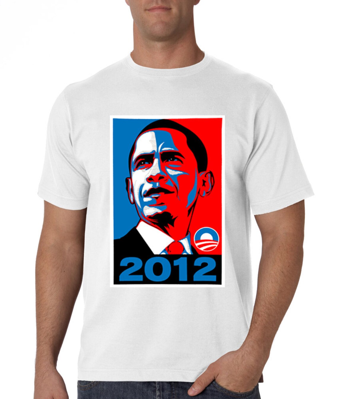 Barack Obama 2012 Mens Tshirt B294 | Etsy