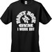 Party Rock Gym I Work Out Men's T-shirt B236 - Etsy