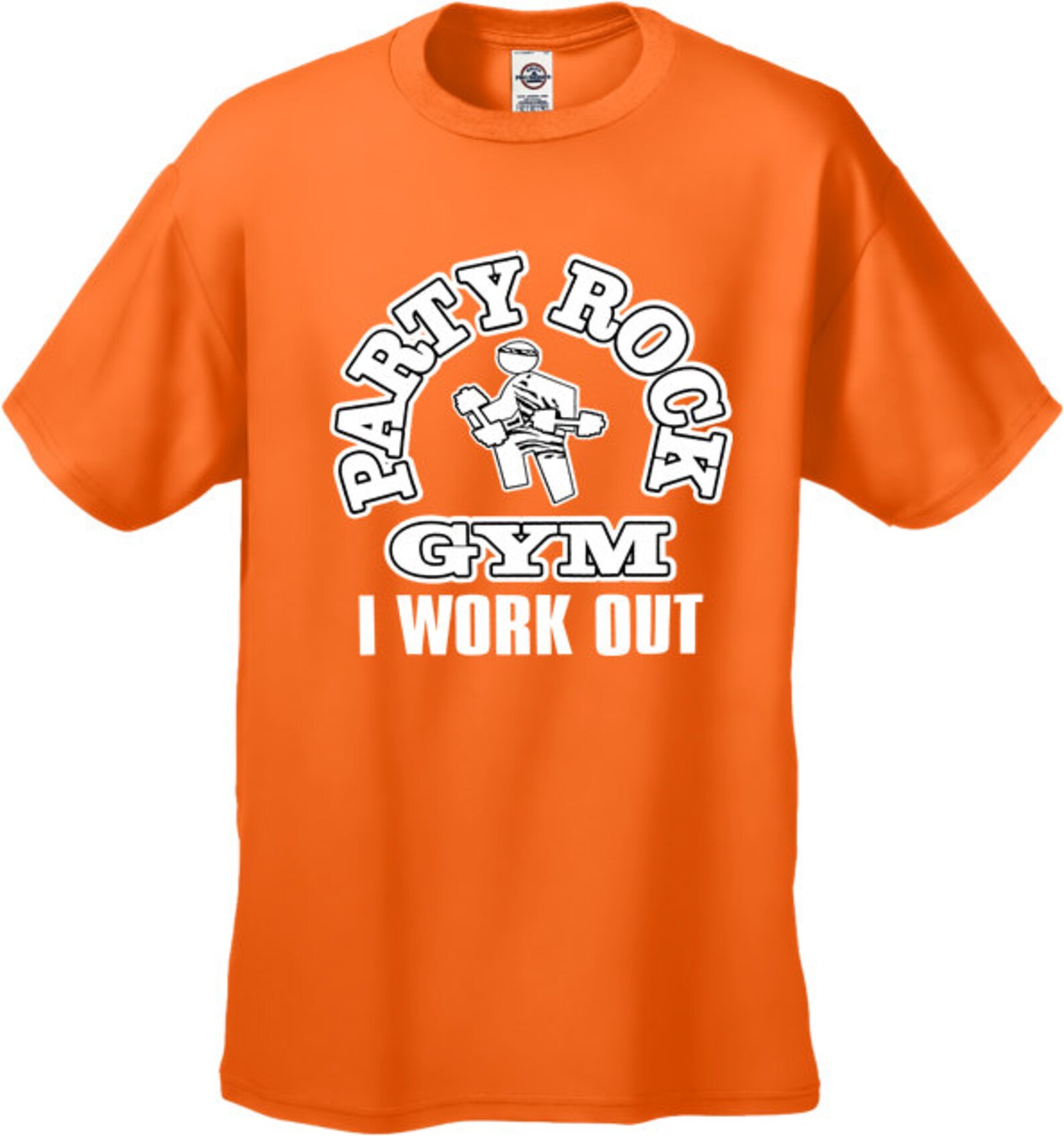 Party Rock Gym I Work Out Men's T-shirt B236 - Etsy