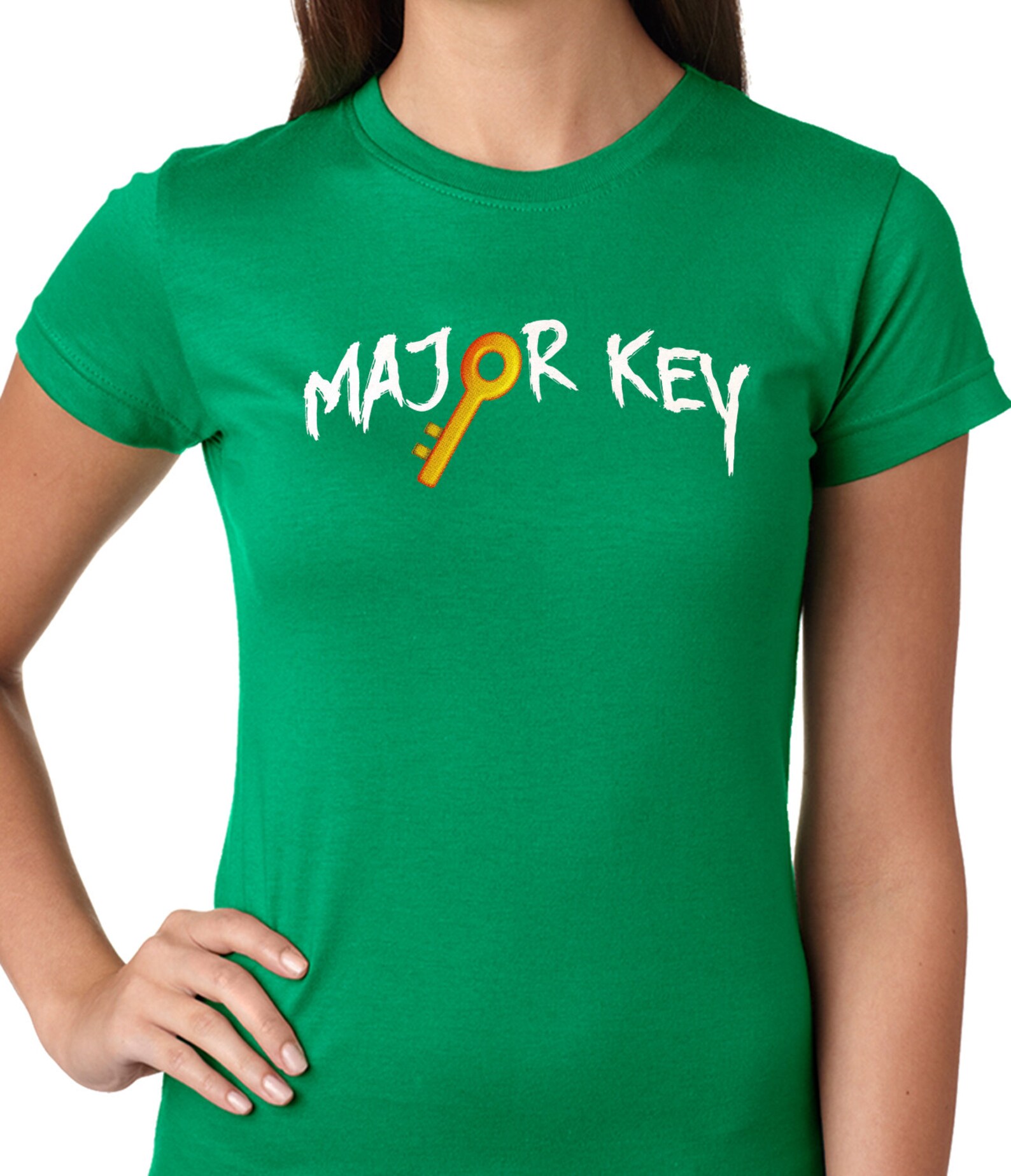 Major Key to Succes Emoji Key Ladies T-shirt 1733 | Etsy