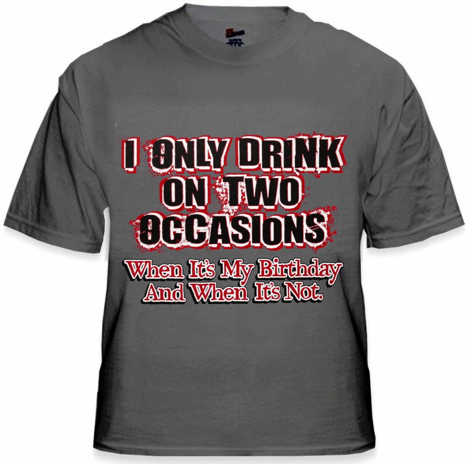Drinking Tees I Only Drink on Two Occasions Mens Tshirt - Etsy