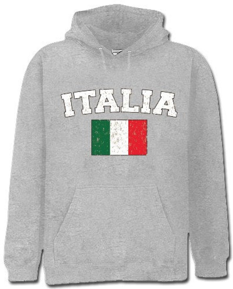 Italy italia Vintage Flag International Hoodie - Etsy