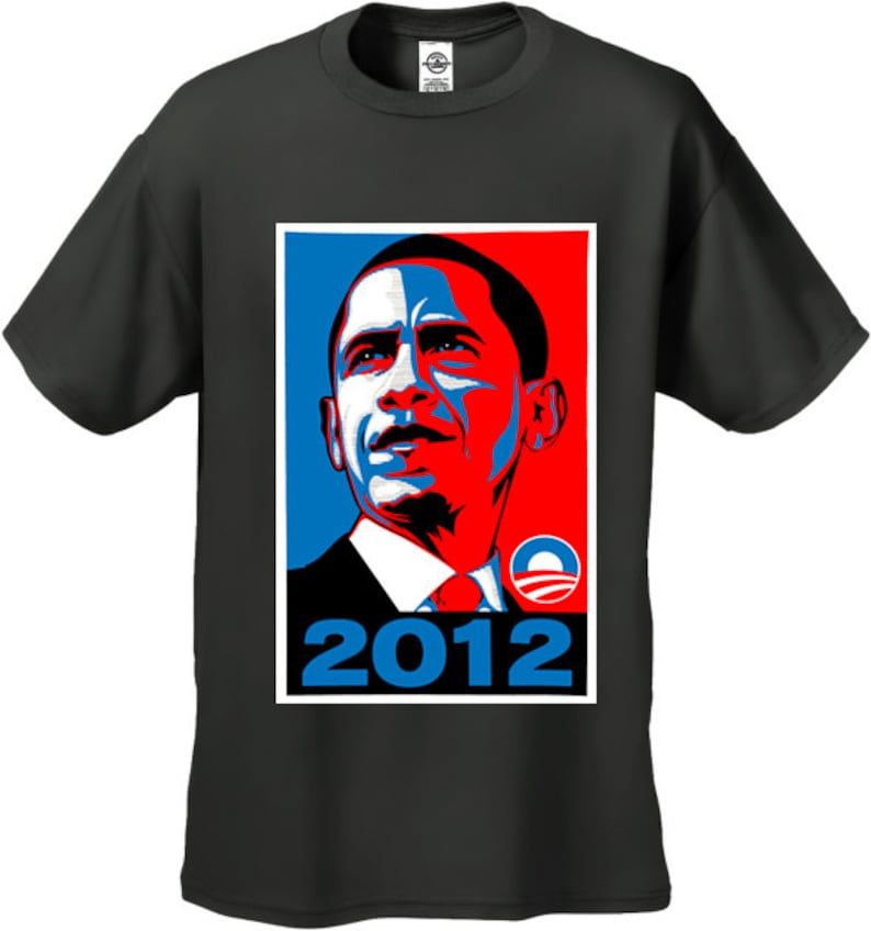 Barack Obama 2012 Mens Tshirt B294 - Etsy