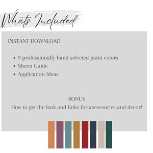 Boho Bright Decor and Palette. Decor Links, Paint Colors and ...