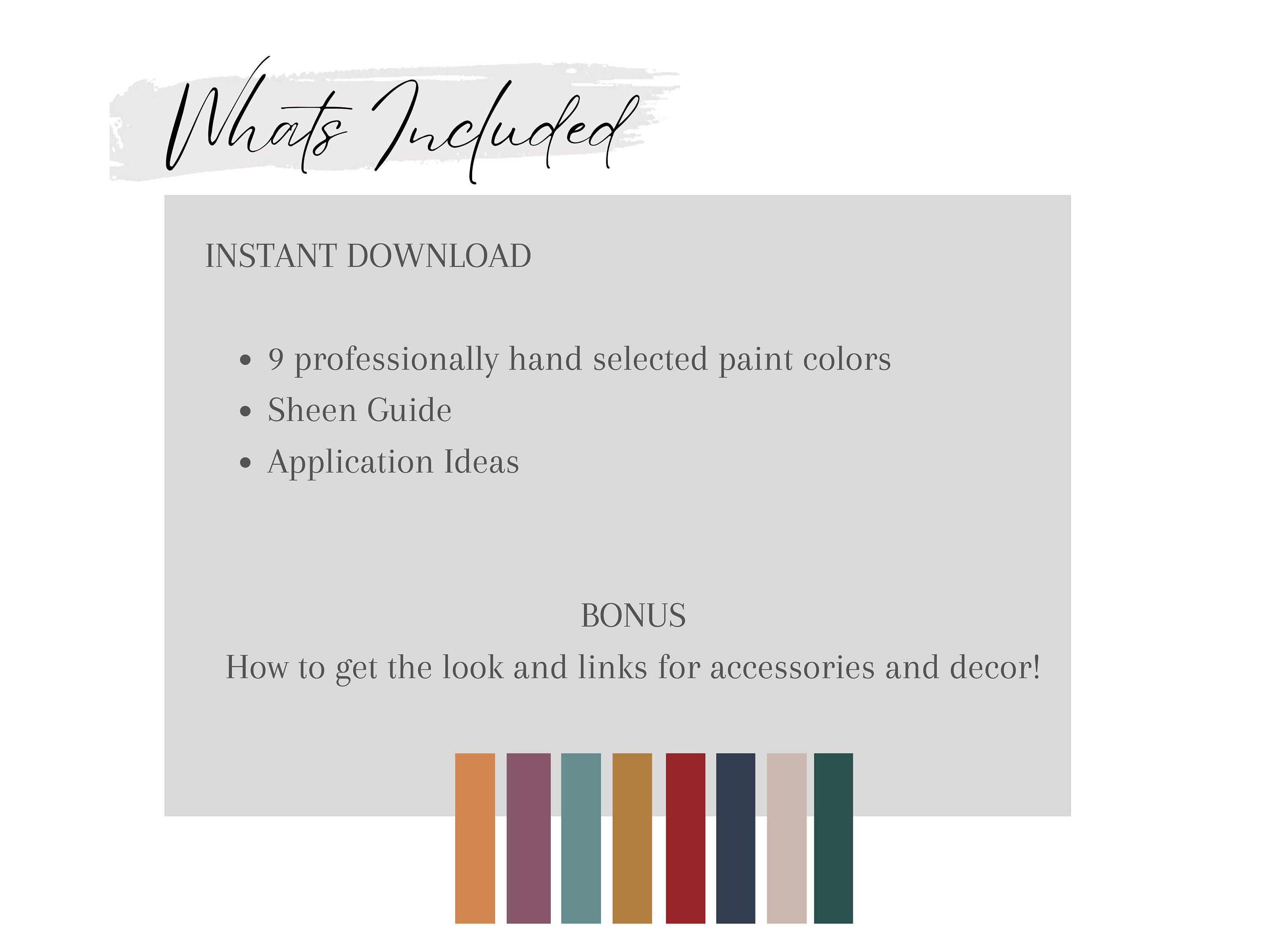 Boho Bright Decor and Palette. Decor Links, Paint Colors and ...