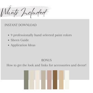 Boho Neutral Decor and Palette. Decor Links, Paint Colors and ...