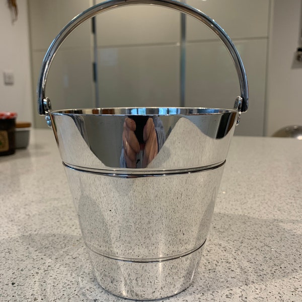Silver Ice Bucket - Etsy
