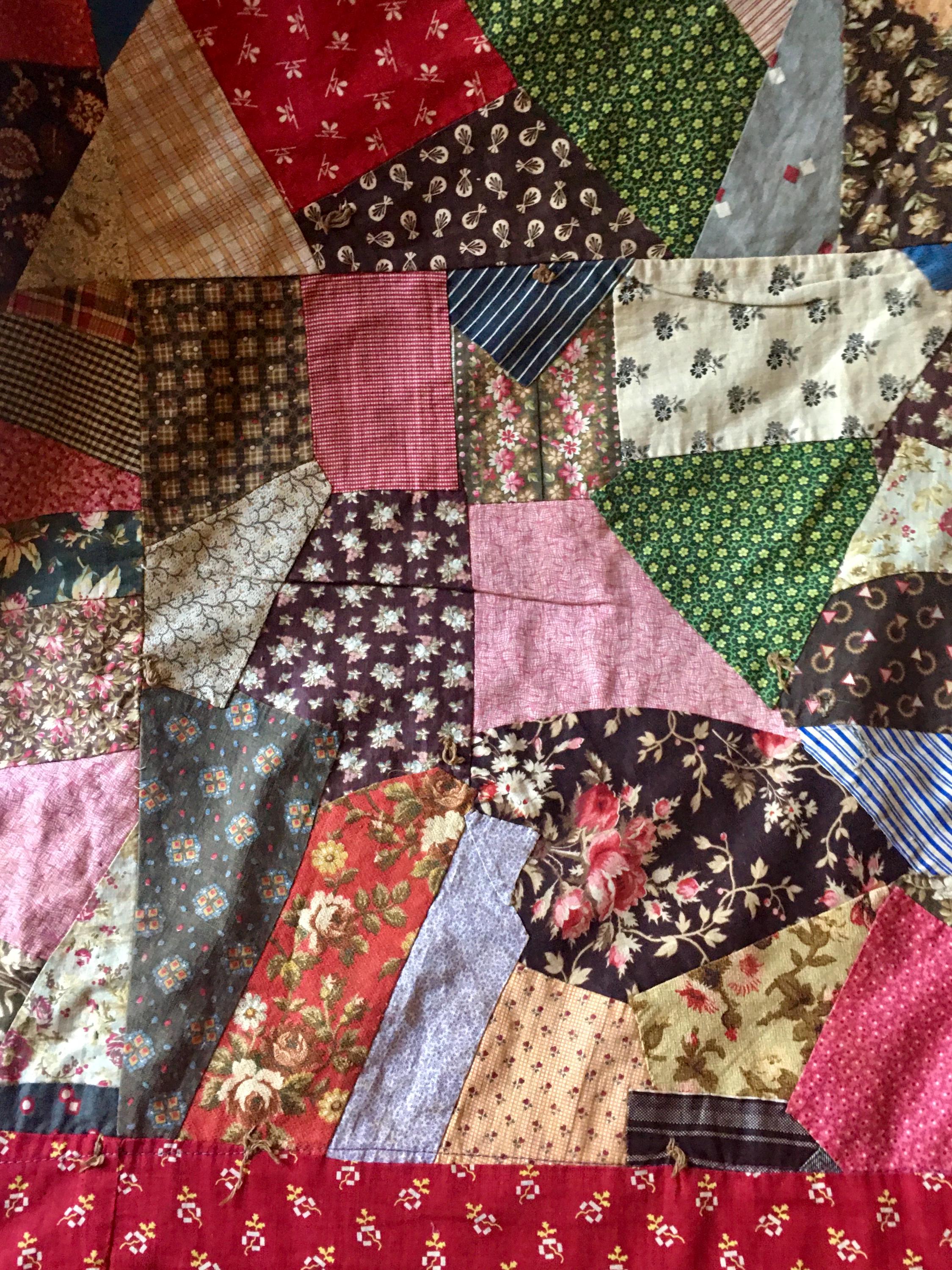 Antique 19th Century 1800’s Patchwork Country Quilt ~ Gorgeous Old ...