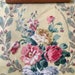 Beautiful Vintage French Roses Floral Garland Cotton Interiors Fabric ...