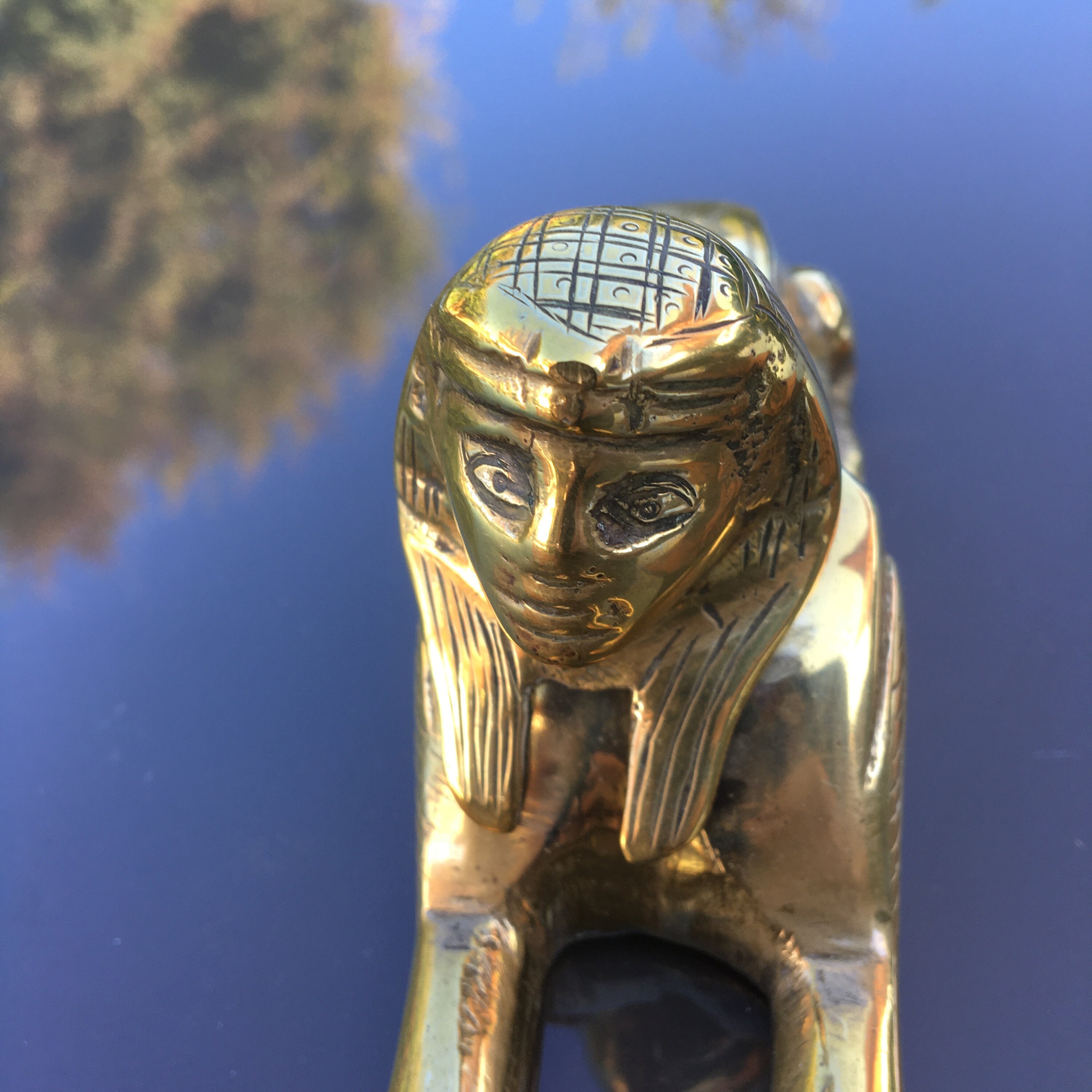 Brass Sphinx Egyptian Inkwell 1920s - Etsy Brass Sphinx Egyptian Inkwell 1920s - Etsy