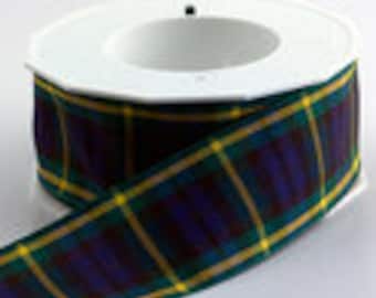 Authentic Scottish Plaid Blackwatch Tartan Ribbon - Etsy