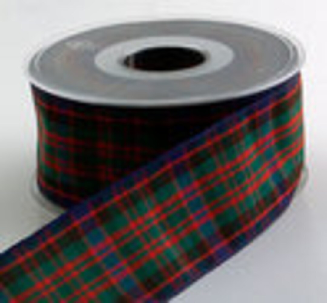Authentic Scottish Plaid Macdonald Tartan Ribbon - Etsy