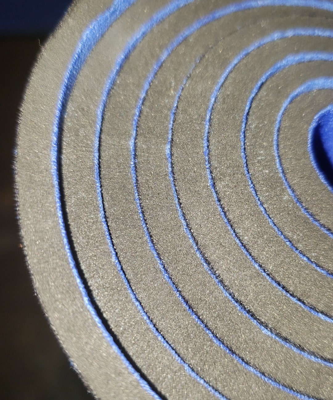 5mm Neoprene Fabric, Royal Blue/black, 4 Way Stretch Nylon, Various ...