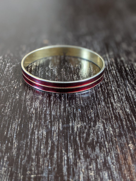 Vintage monet red & - Gem