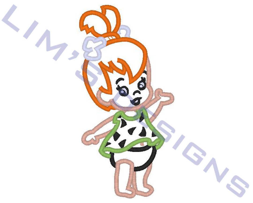 Pebbles Applique Machine Embroidery Design 3 Sizes 4x4, 5x7, 6x10 - Etsy