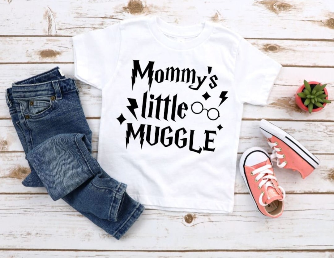 Mommy's Little Muggle / Funny Kids Shirt / Wizard Shirt - Etsy