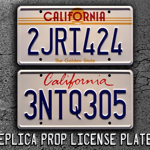 The Fast and the Furious Paul Walker Metal Stamped Replica - Etsy Canada