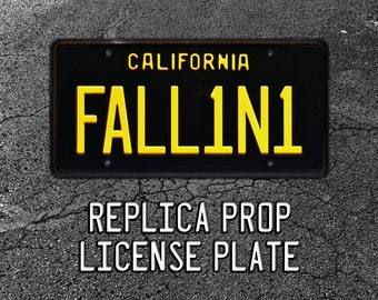 2 Fast 2 Furious Romes Eclipse H8TR Metal Stamped Replica Prop License ...