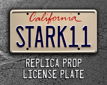 Iron Man License Plate - Etsy