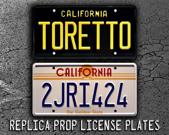 Parti per auto 2JRI424 Fast and Furious Metal Stamped License Plates ...