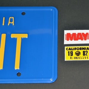 Knight Rider KITT Trans Am KNIGHT KARR Metal Stamped Replica Prop ...