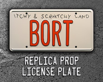 Bort License Plate | Etsy