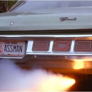 Seinfeld Cosmo Kramer's Impala ASSMAN Metal Stamped Replica Prop ...