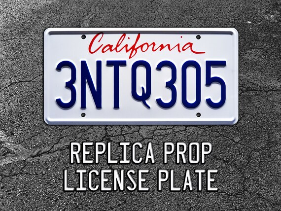 Paul Walker Car Before And After License Plate