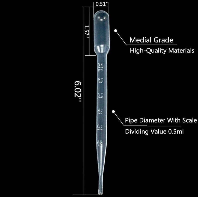 Craft Measuring Kit. Mini Funnels 3ml Pipettes 5ml Syringes - Etsy