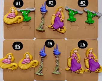 Pascal Earrings/tangled/disney Princess Sidekick/rapunzel/handmade to ...