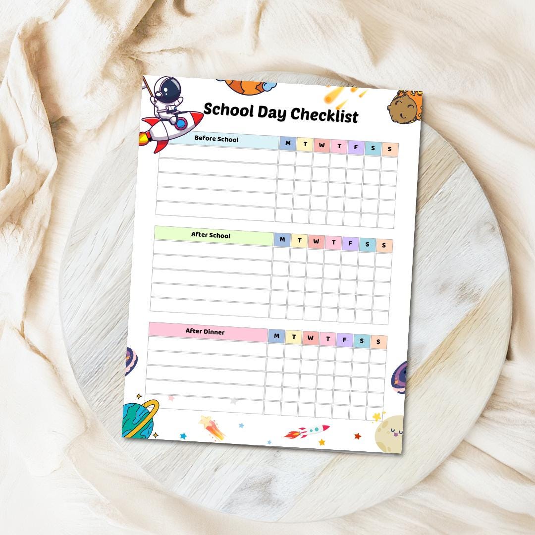 Mermaid Reward Chart BUNDLE | Printable Charts | Daily Habit Tracker ...