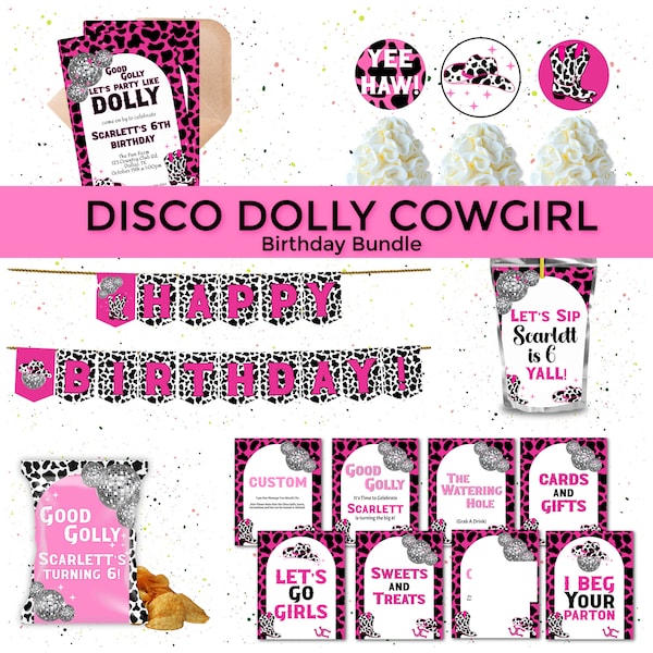 Cowgirl Birthday Party Ideas - Etsy