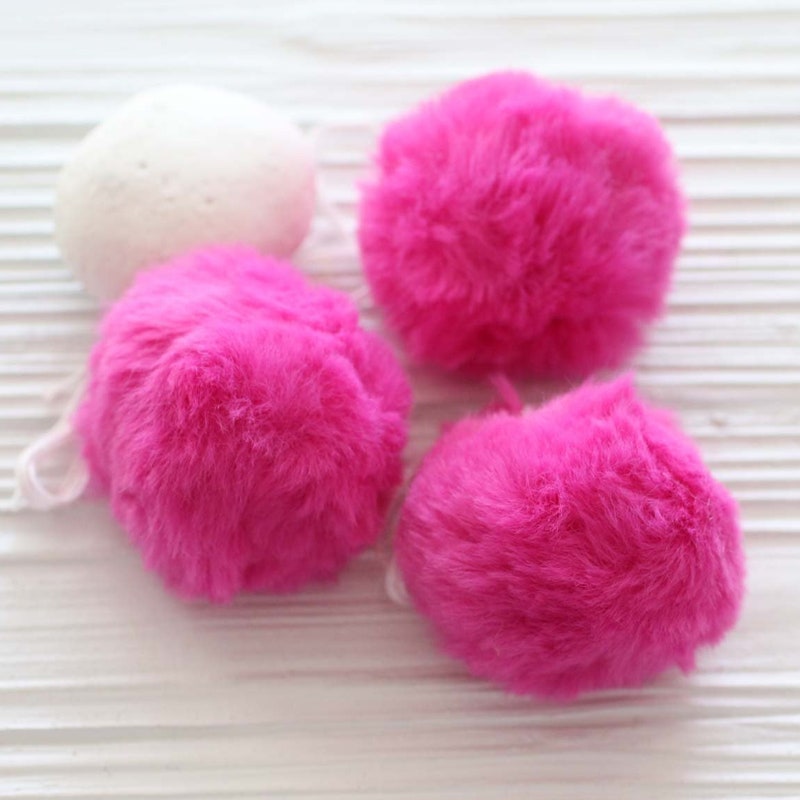 Pink Pom Puff - Etsy