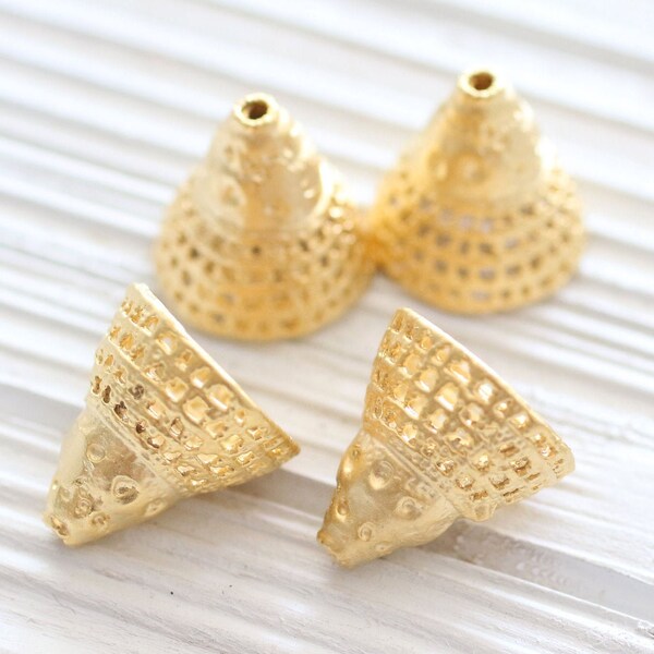 Filigree Bead Cones - Etsy