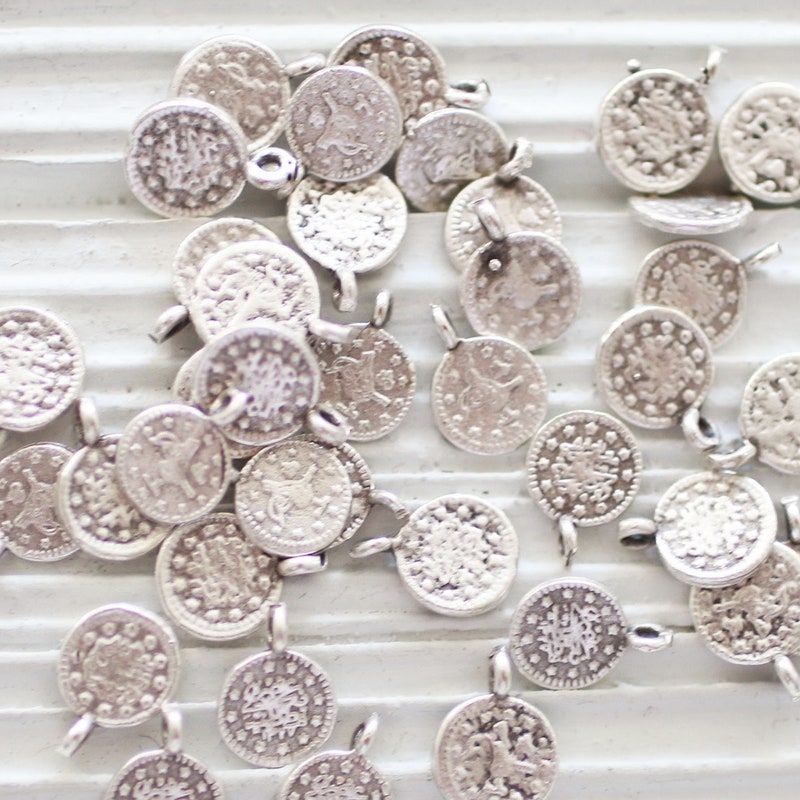 Coin Charms - Etsy