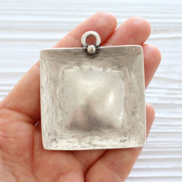 Square Pendant - Etsy